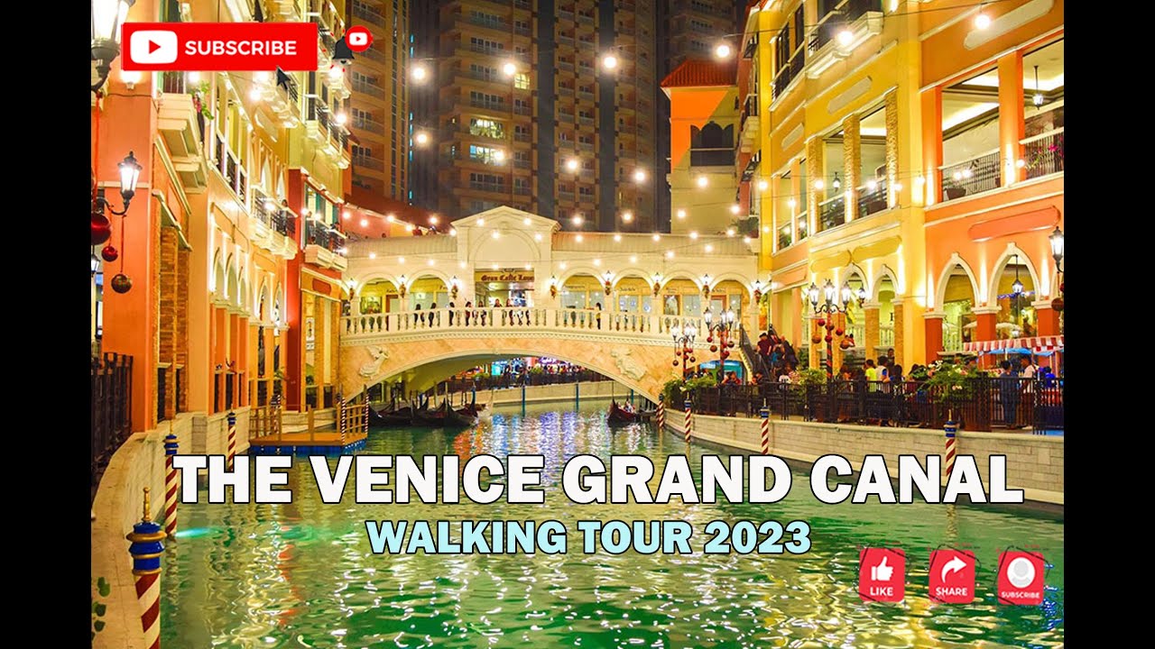 THE VENICE GRAND CANAL - WALKING TOUR 2023 - YouTube