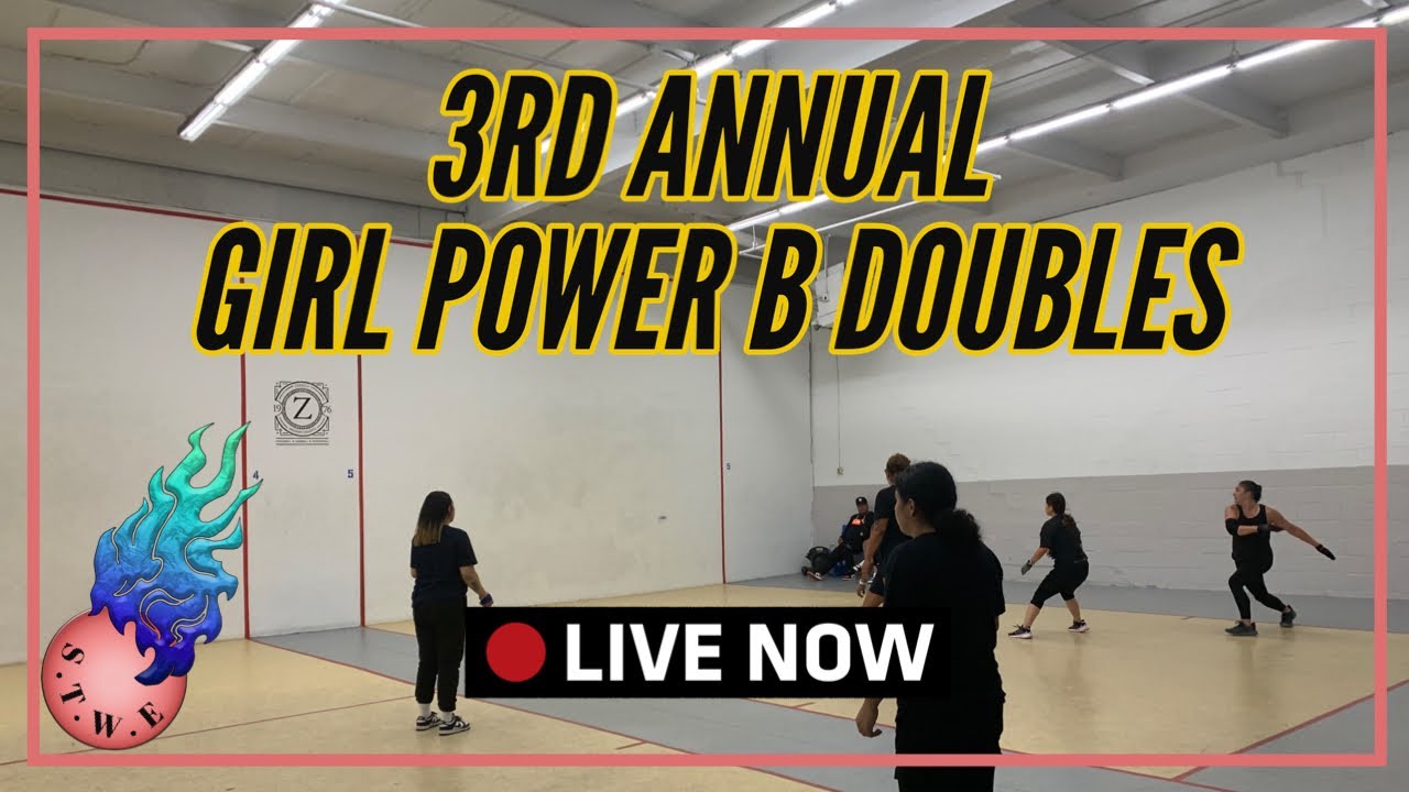 3rd Annual Girl Power B Doubles | LIVE! 🔴 - YouTube