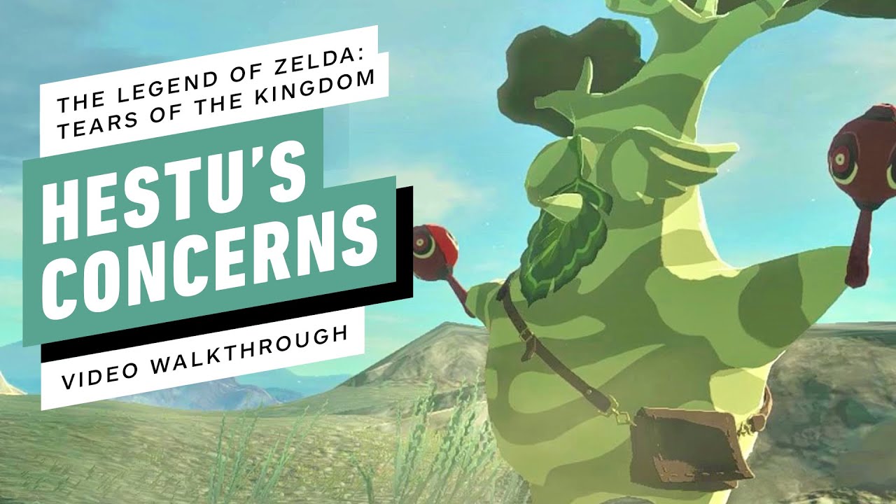 The Legend of Zelda: Tears of the Kingdom - Hestu's Concerns Gameplay ...