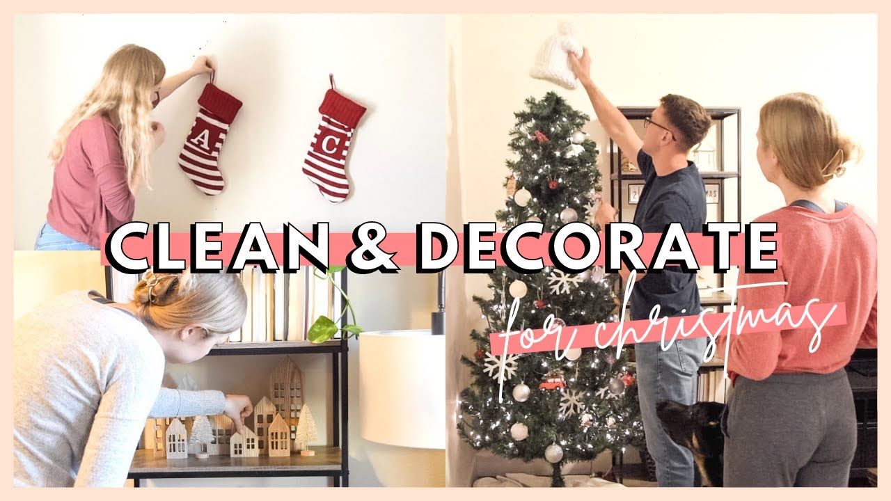 CLEAN & DECORATE MY ENTIRE HOUSE FOR CHRISTMAS 2020 | decorating for ...