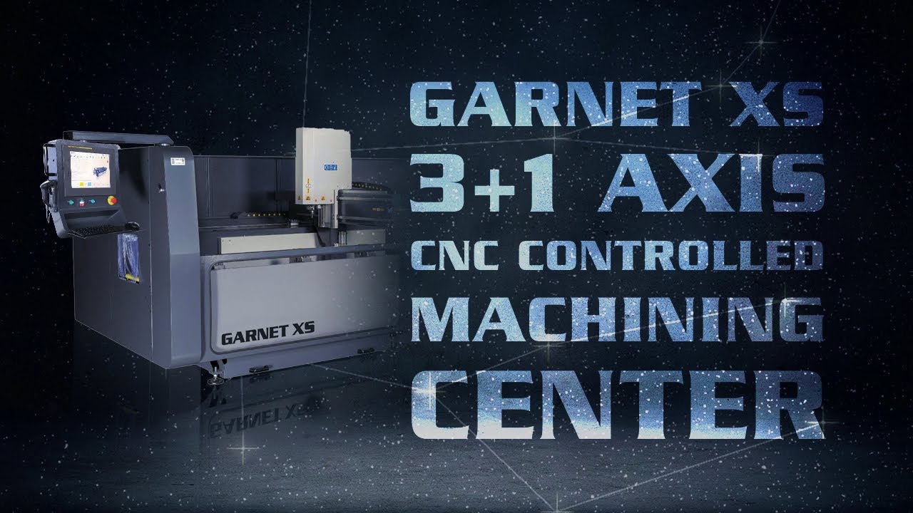 GARNET XS • CNC Controlled Profile Machining Center (3 + 1 Axis) - YouTube