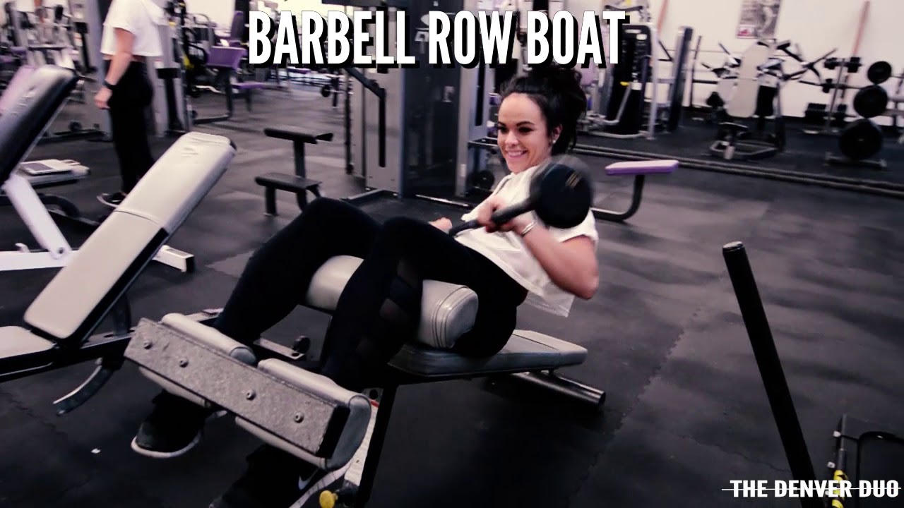 D BARBELL ROW BOAT - YouTube