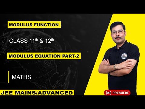 Modulus Equation Part-02 | Class 11th & 12th | Math's | By JPS Sir ...