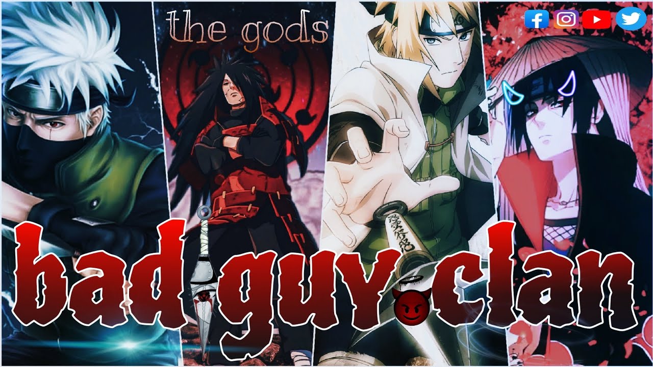 naruto all bad guys🥶 baddas edit (bad guy)🔥 - YouTube