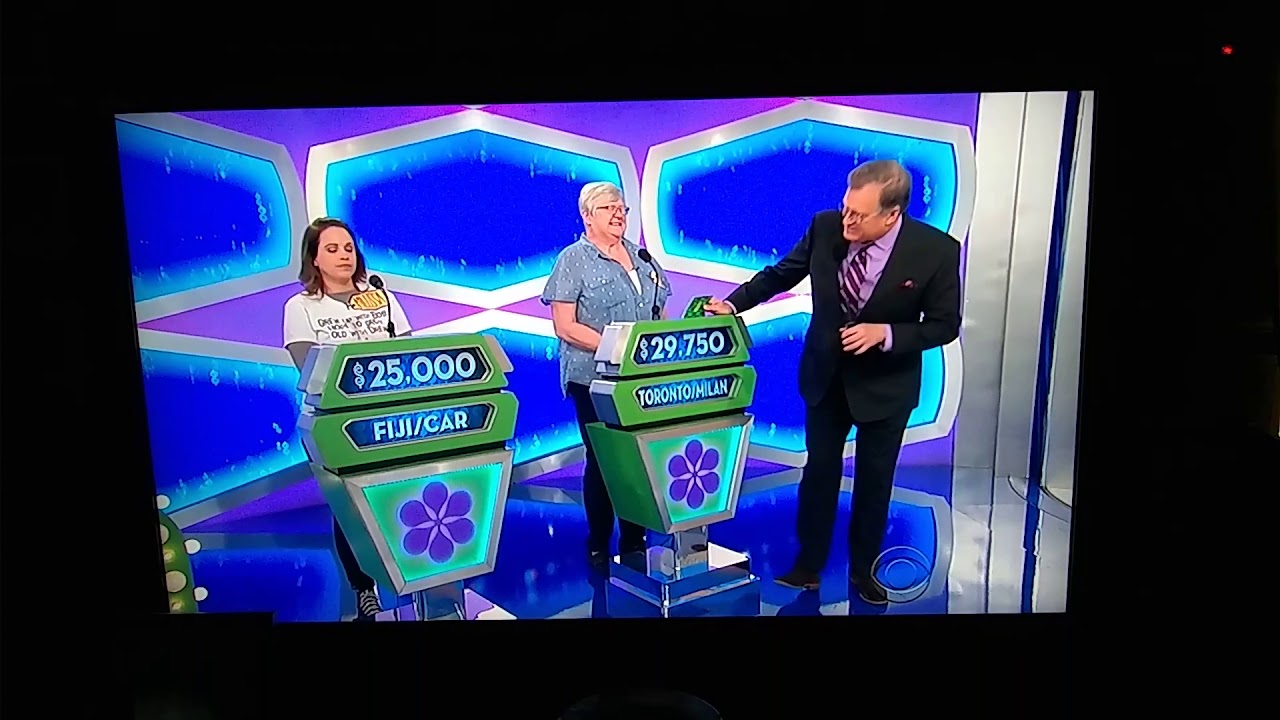 Double Overbid on The Price is Right - YouTube