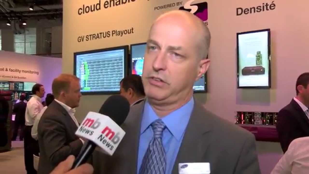 Mike Cronk, Grass Valley, at IBC 2014 - YouTube