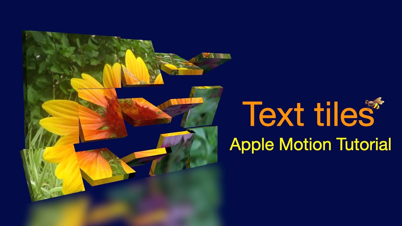 Text tiles - YouTube