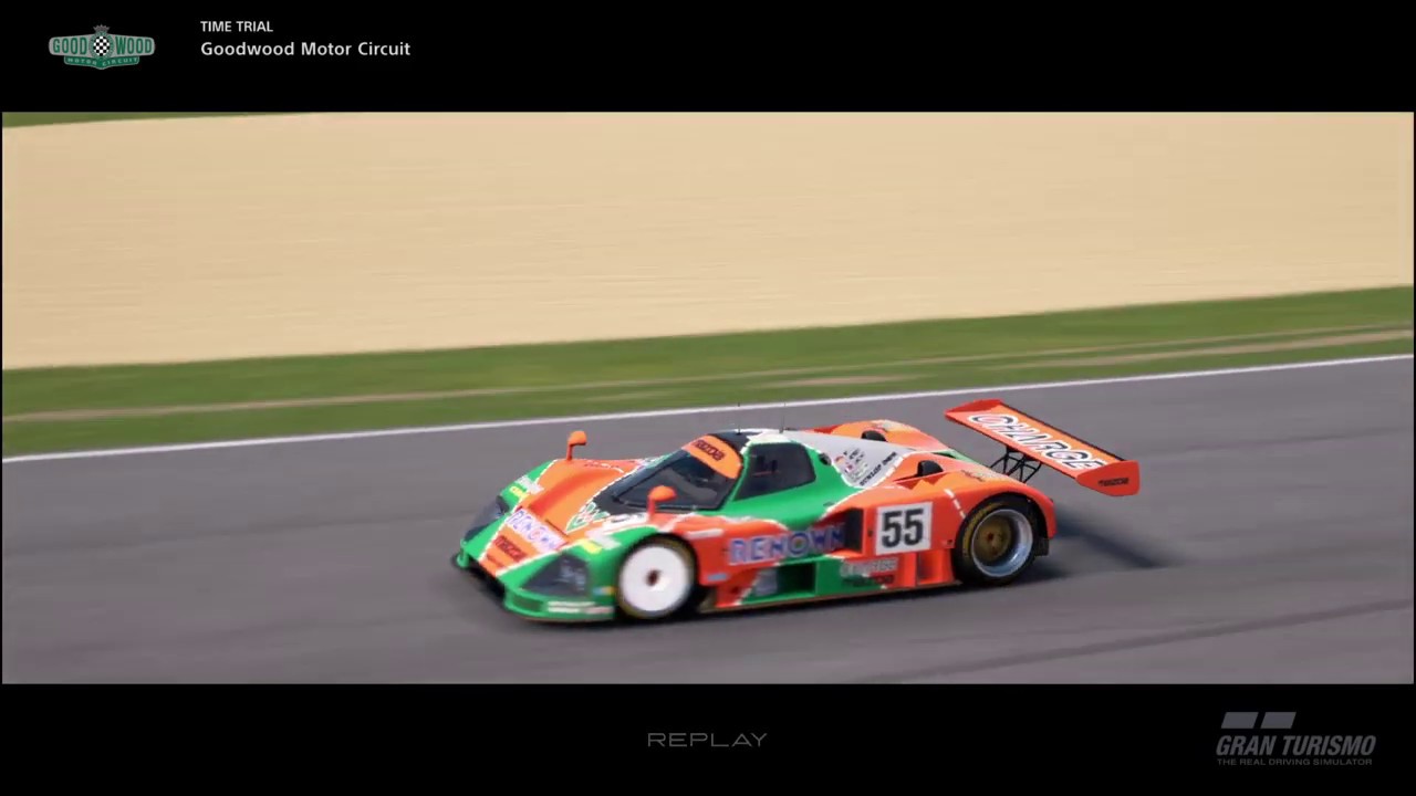 Gran Turismo SPORT Mazda 787B at Goodwood Motor Circuit - YouTube