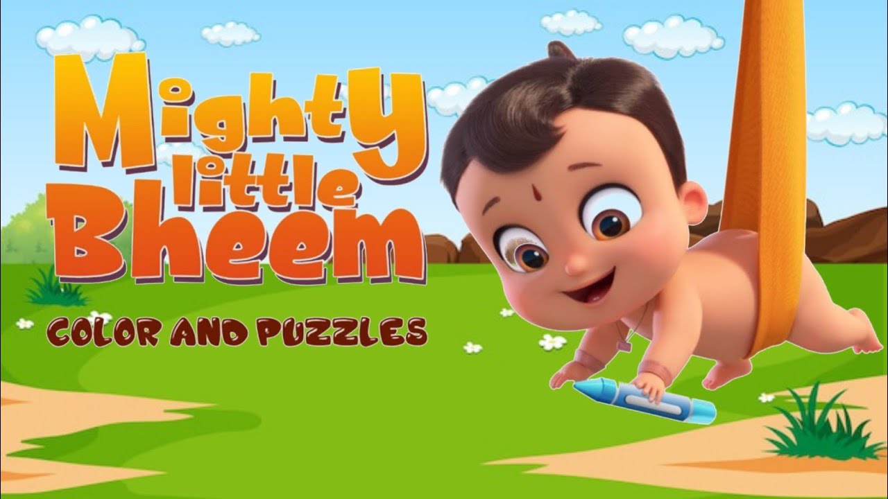 Mighty Little Bheem Full Episodes | Colour & Puzzles | Nursery Rhymes ...