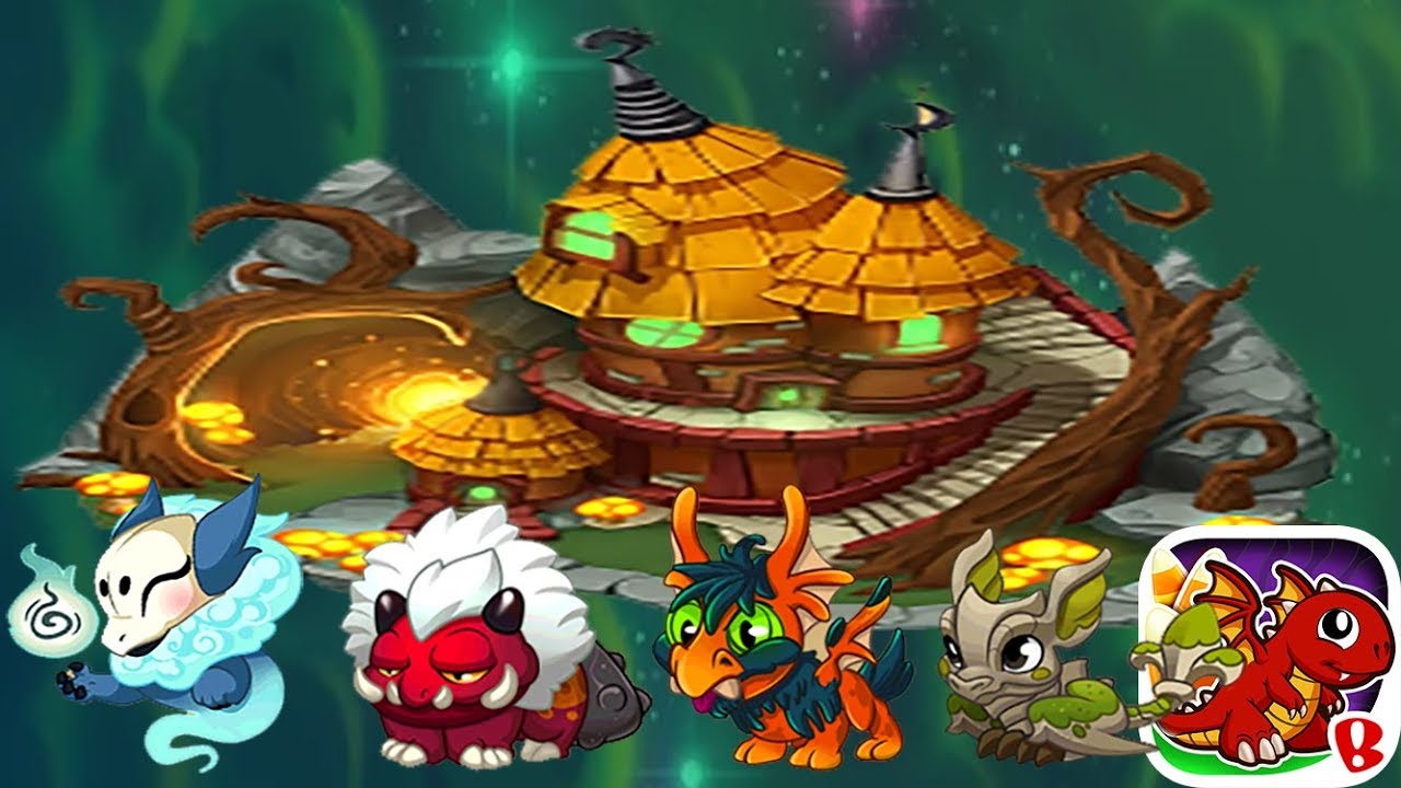 Dragonvale| Whitbee's Candy Bash IV | 4 New Spooky Dragon's | - YouTube