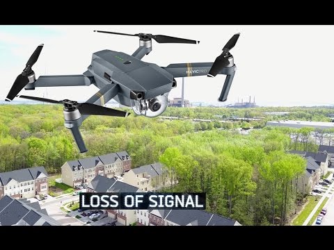 DJI Mavic Pro - LOS (Loss of Signal) Return to Home - YouTube