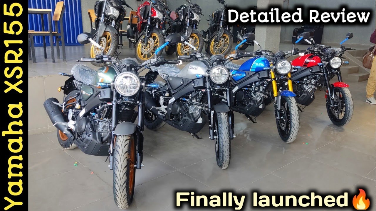 2025 Yamaha XSR 155 Review | Finally Launched🔥 | All Colours | Mileage ...