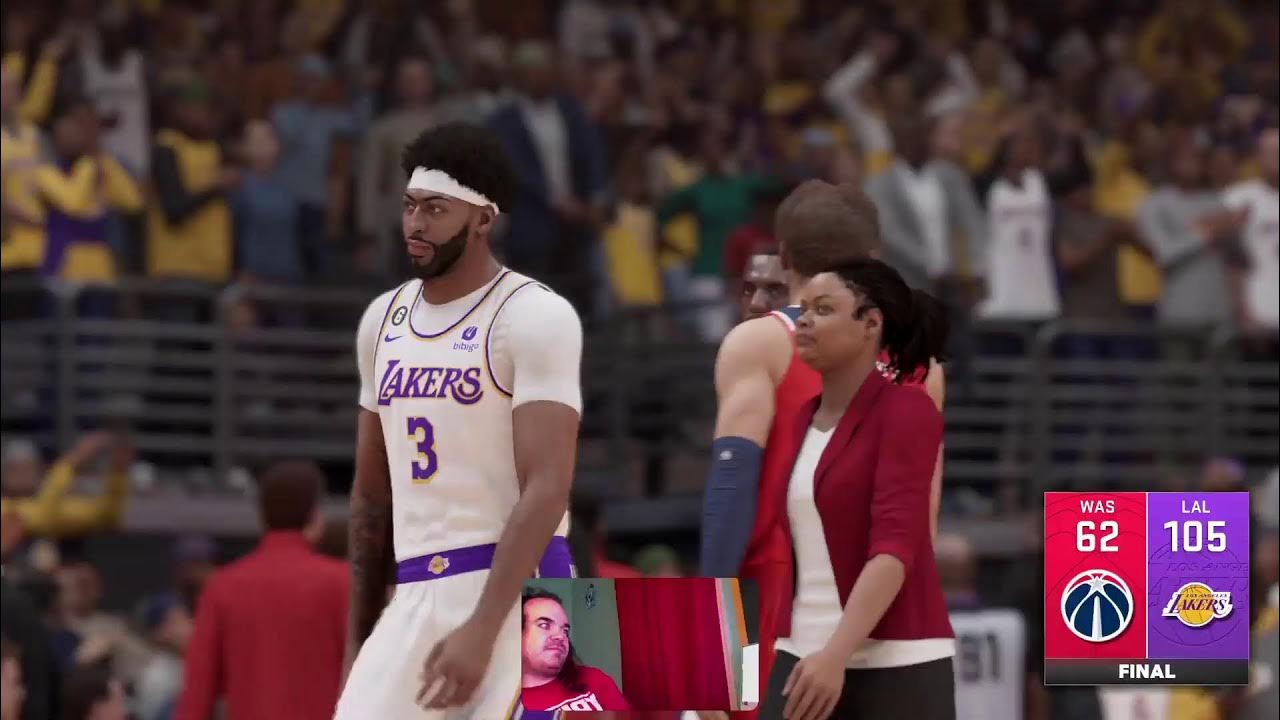 N b a 2 k 23 lakers game - YouTube