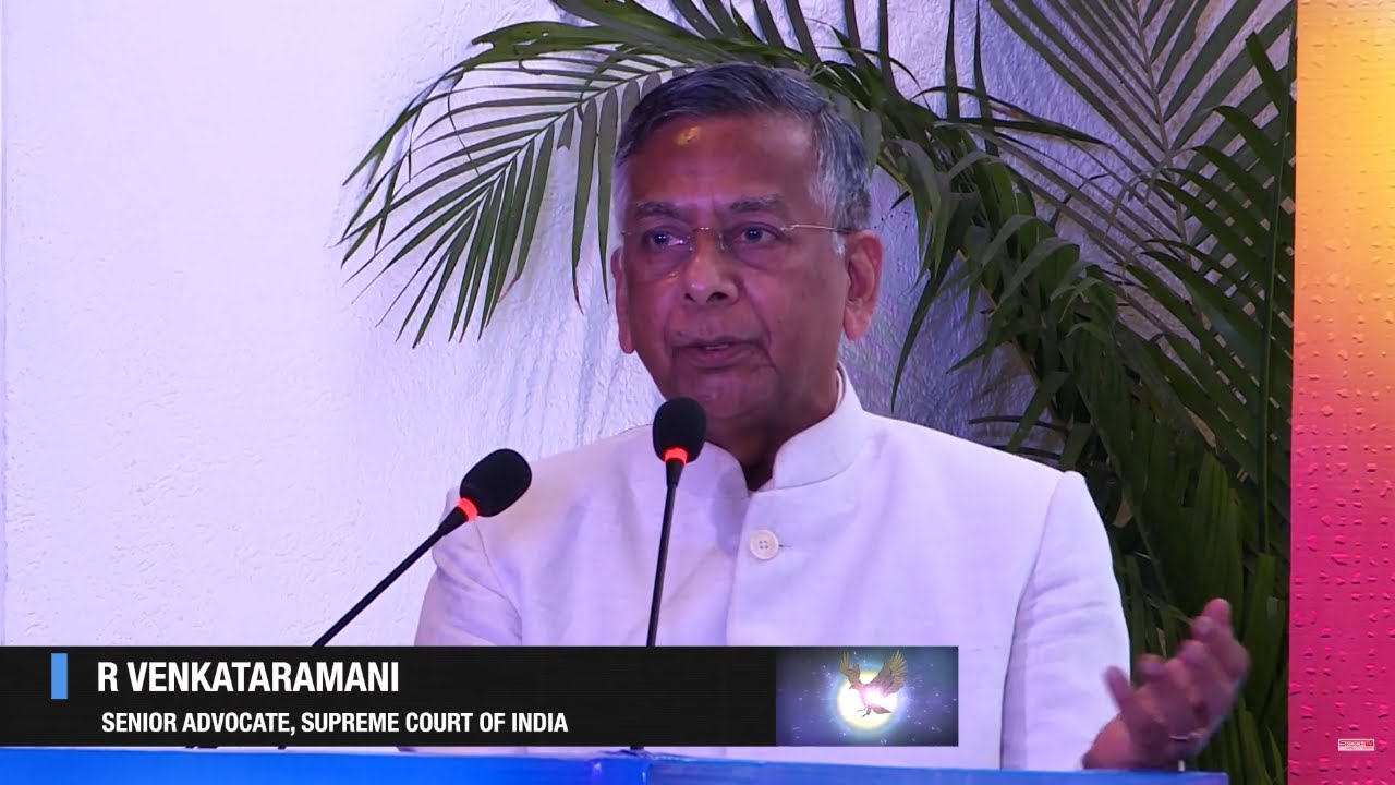 R Venkataramani, Attorney-General for India, at 82nd SKOCH Summit | ILF ...