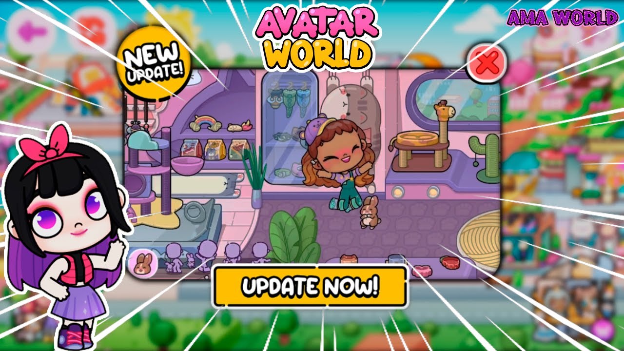 Actualización de ANIMACIONES llegó a Avatar World - YouTube