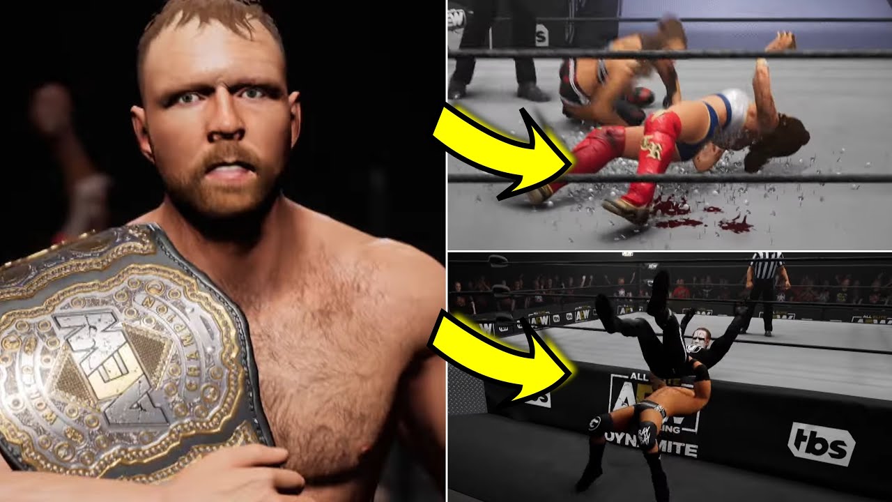 AEW Fight Forever: New Gameplay, CM Punk Removed, First Look Wrestlers ...