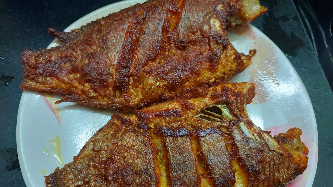 Tandoori Fish Fry l Tandoori Fish Recipe l Fish Fry In Tandoori Masala ...