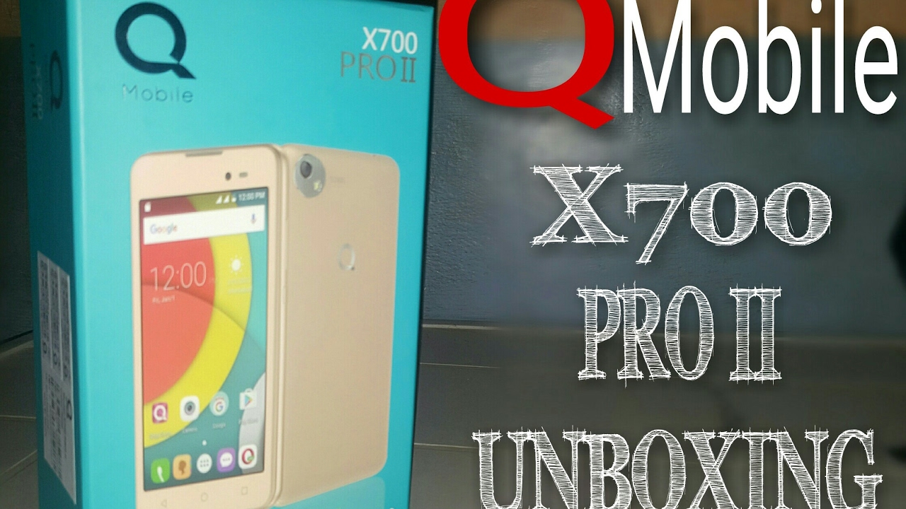 QMobile X700 Pro 2 Unboxing By Mobile World Urdu - YouTube