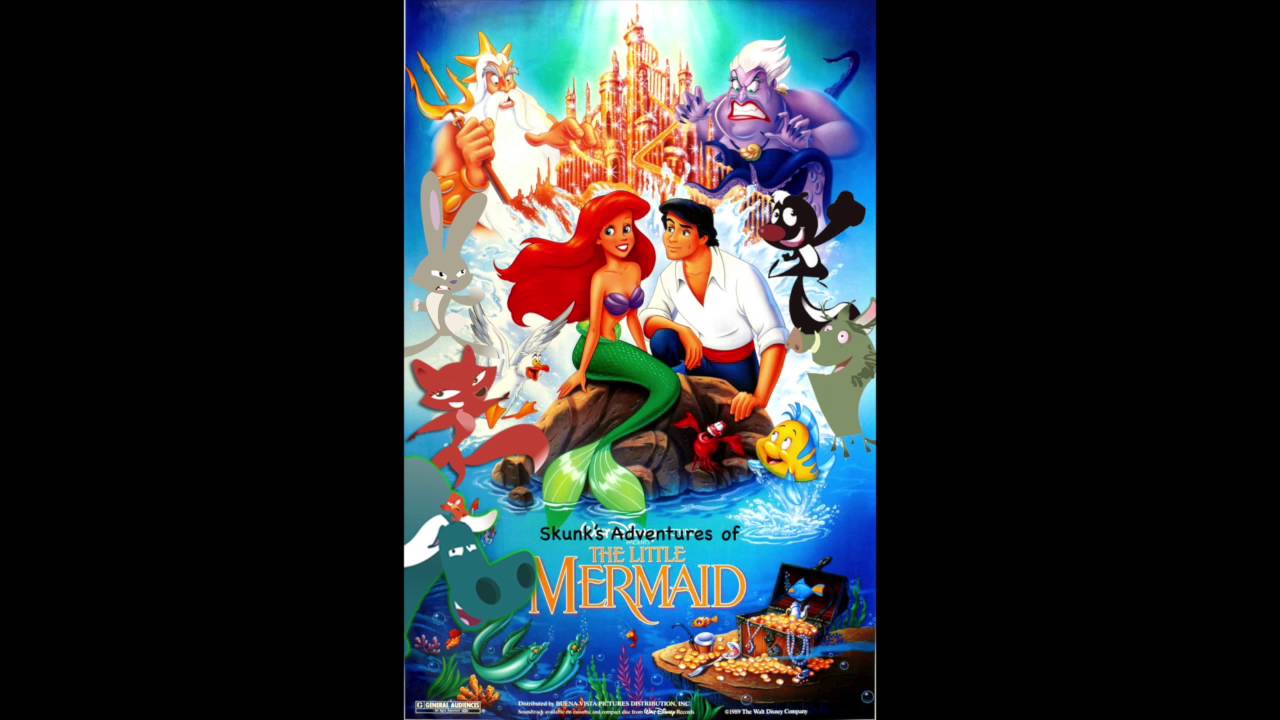 Skunk's Adventures of The Little Mermaid - YouTube