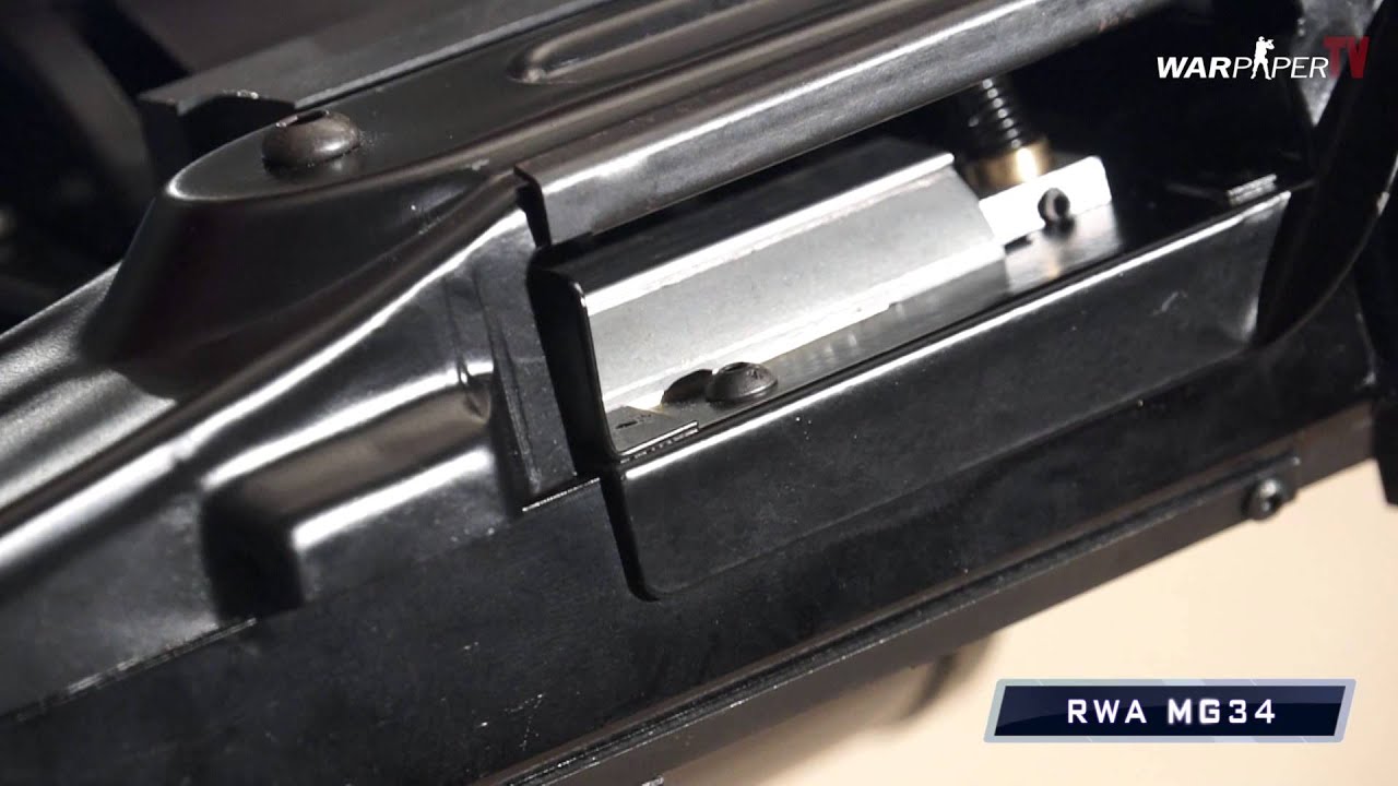 RWA MG34 world first preview by WARPAPERTV - YouTube