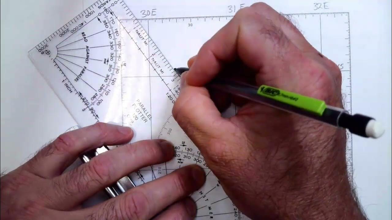 Plotting a morning Sunline and LAN for a Running Fix - YouTube