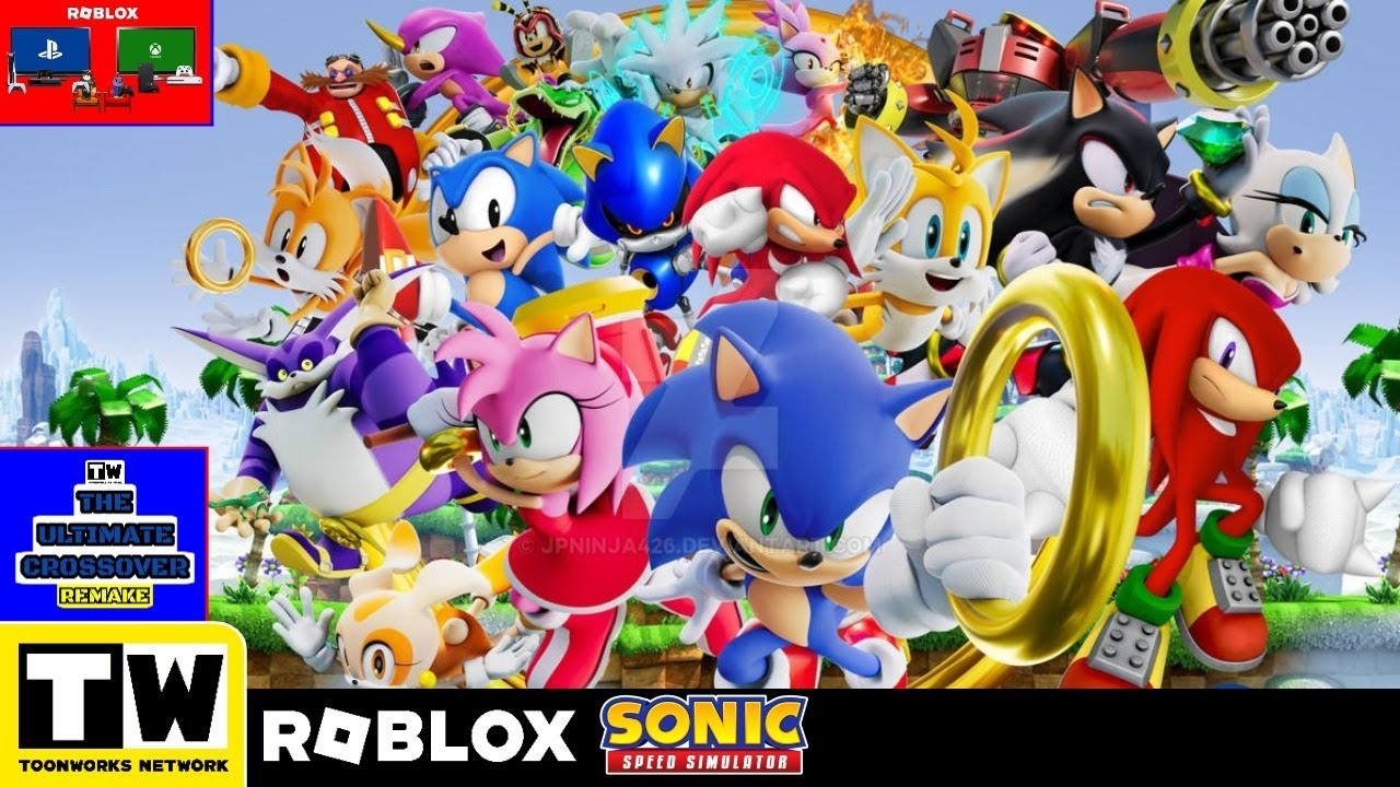 The Ultimate Crossover Remake: Roblox: Sonic Speed Simulator (Full ...