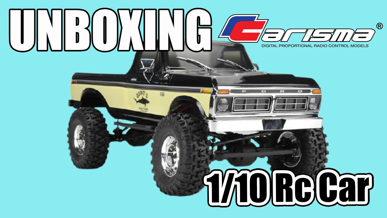 Unboxing NEW PRODUCT RC CAR - Carisma - SCA-1E FORD F-150(BLACK) 313mm ...