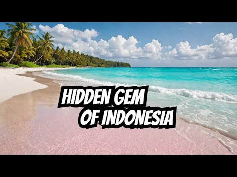 Discover Indonesia's Hidden Gems  Pink Beach. #travel #explore #travellife #education #history