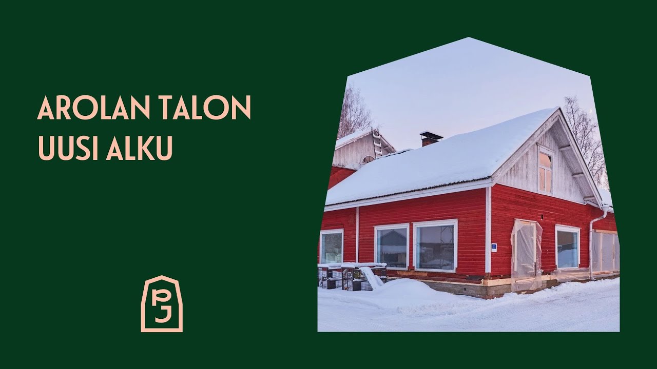 Arolan talo Puu-Juuassa saa uuden alun - YouTube