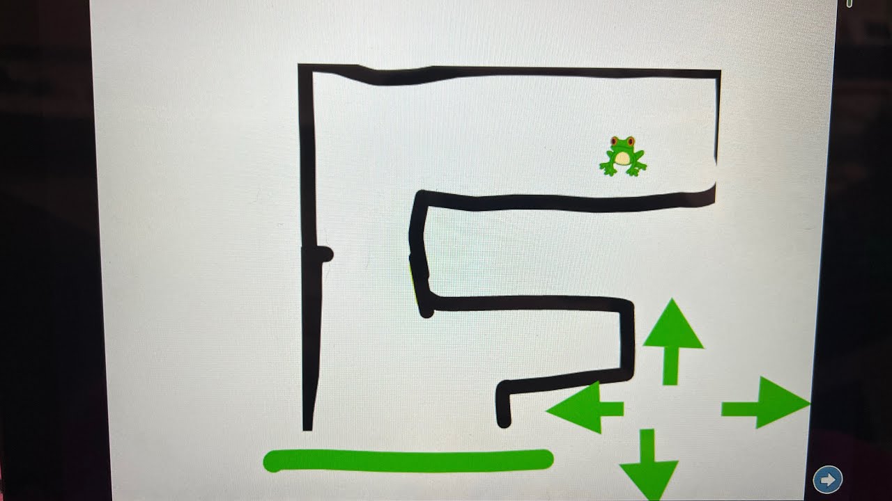 Trying out a Scratch Jr. Frog maze - YouTube