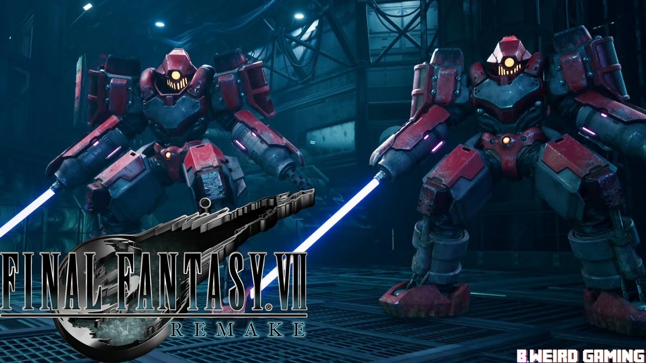 Final Fantasy VII Remake | Armored Shock Trooper Twins 4K - YouTube