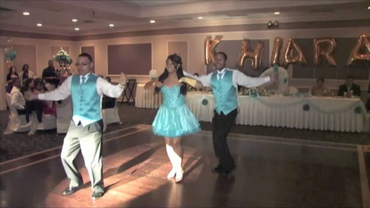Khiara's Sweet 16 Surprise Dance - YouTube