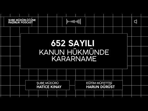 652 sayılı KHK