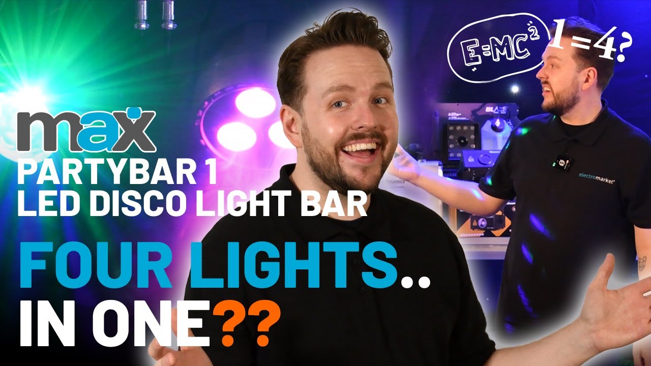 MAX PartyBar1 - Is This the Best Pound for Pound Disco Party Light ...