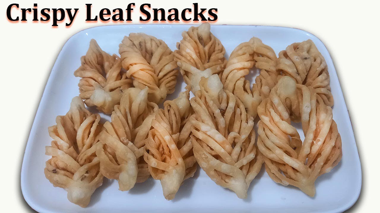 Crispy Leaf Snacks | Tea Time Recipe | Leaf Matri Recipe - YouTube