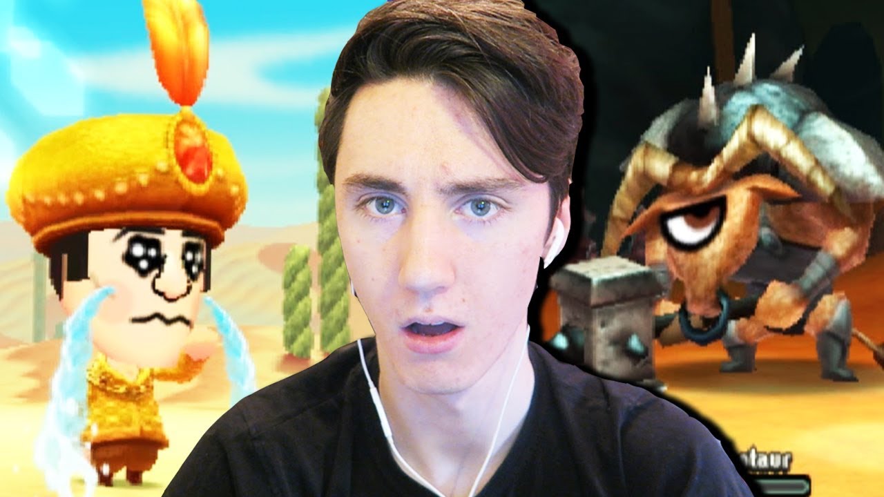 MINOTAUR ATTACKS! || Miitopia 16 - YouTube