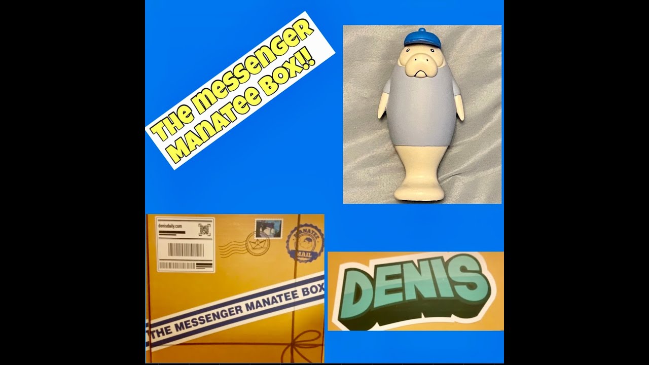 Denis Daily’s The Messenger Manatee Box! - YouTube