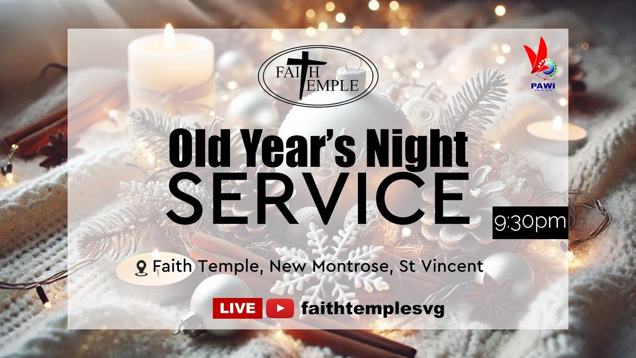 Welcome to our Old Years Night Worship Service | 31st December 2025 | 9 ...