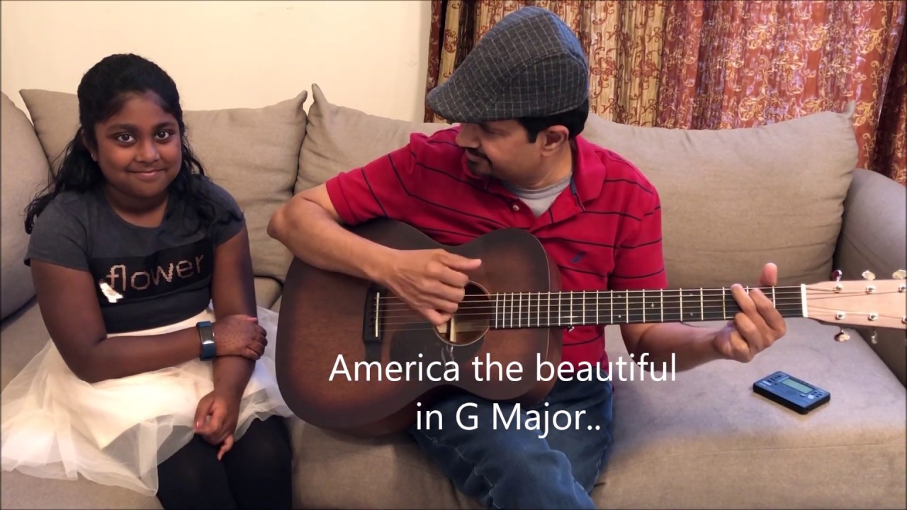 America the Beautiful sung in key of G Major.. - YouTube