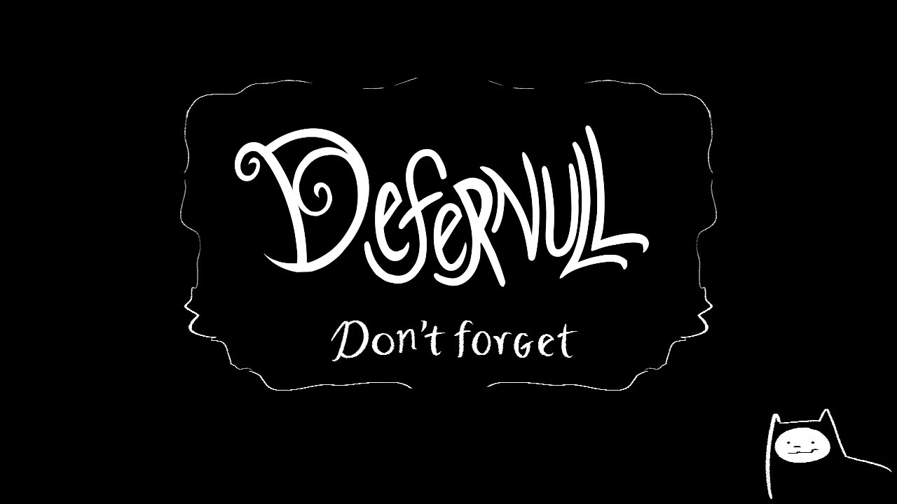 DEFERNULL: Don't Forget. - YouTube