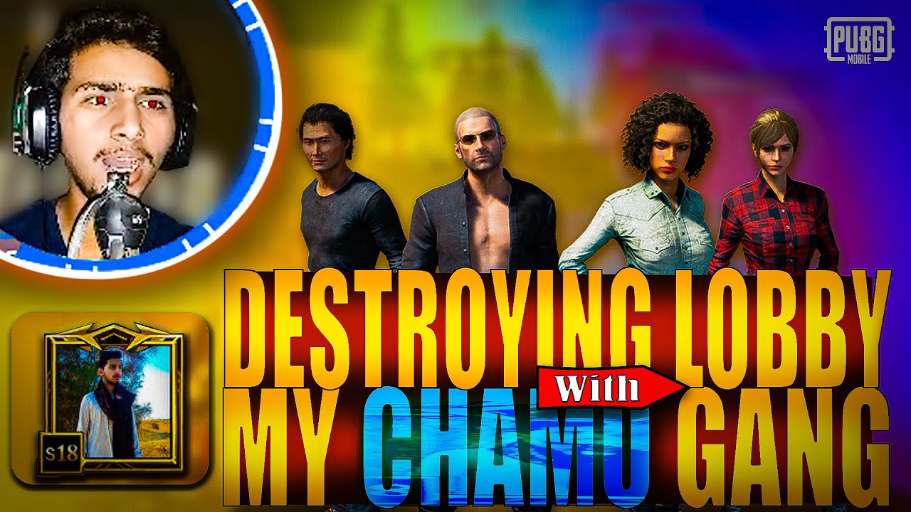 I Destroyed The Whole Lobby With My Chamu Gang😜 - YouTube