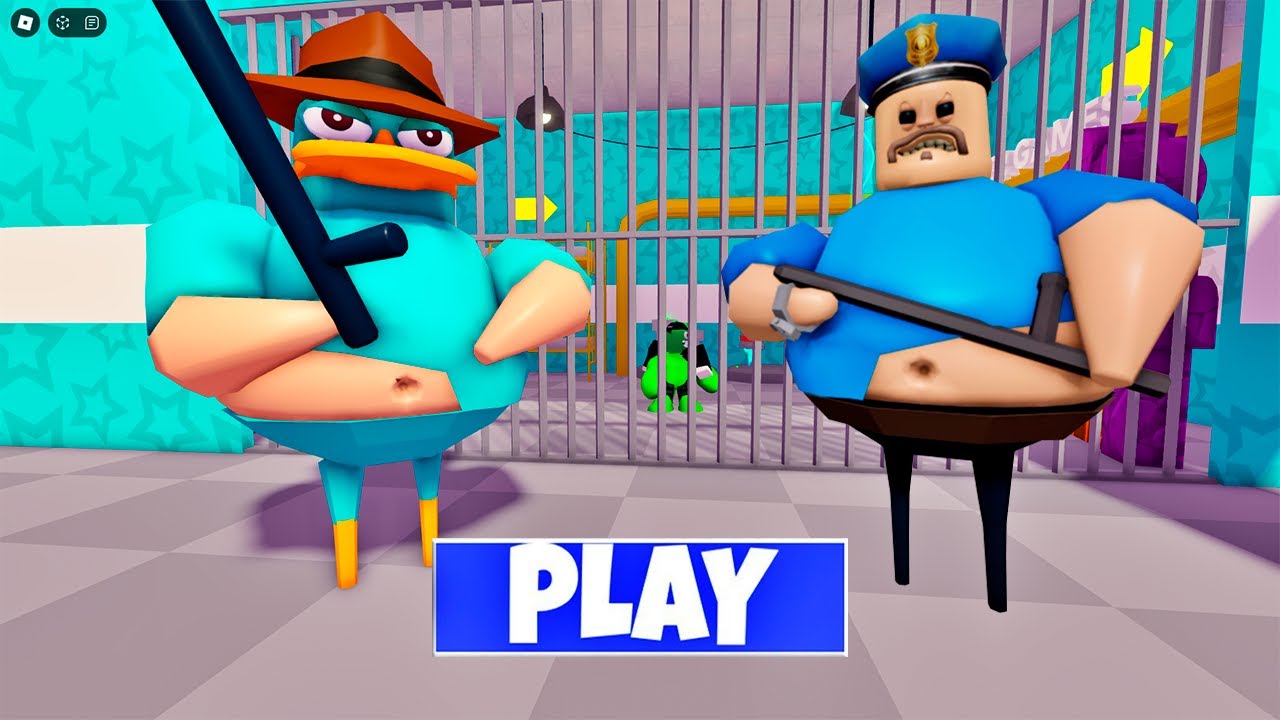 PERRY THE PLATYPUS BARRY'S PRISON RUN! OBBY Full Gameplay #roblox - YouTube