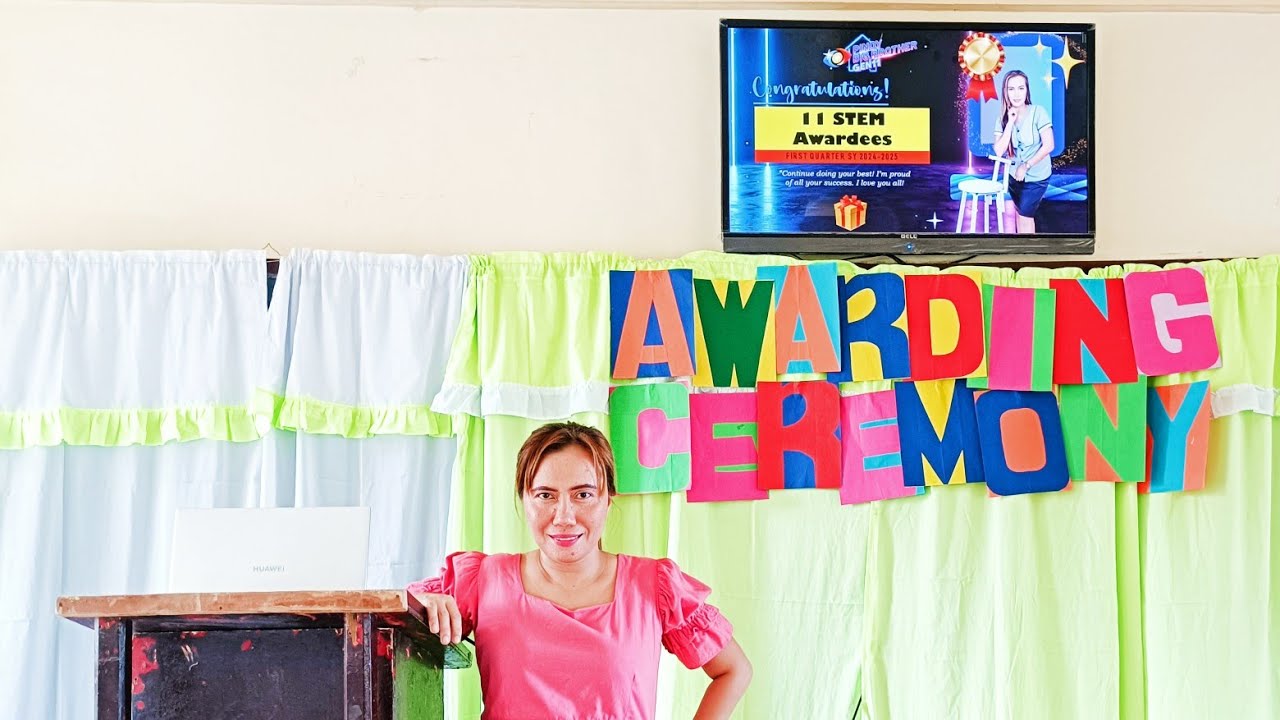 First Quarter Awarding Ceremony - YouTube