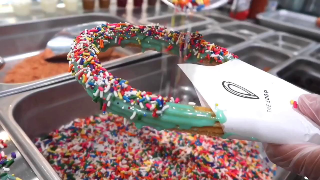 First Look: The Loop Handcrafted Churros, Fullerton - YouTube