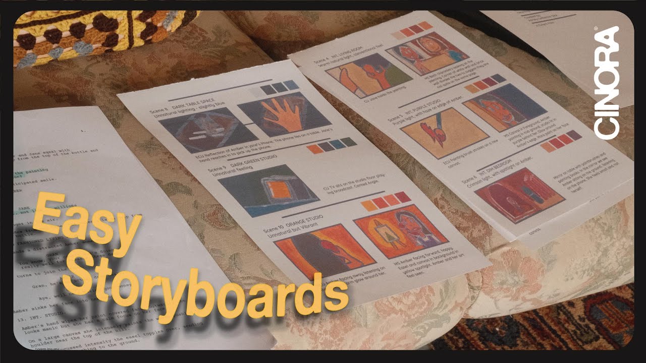 How to make Storyboards for your short film - YouTube