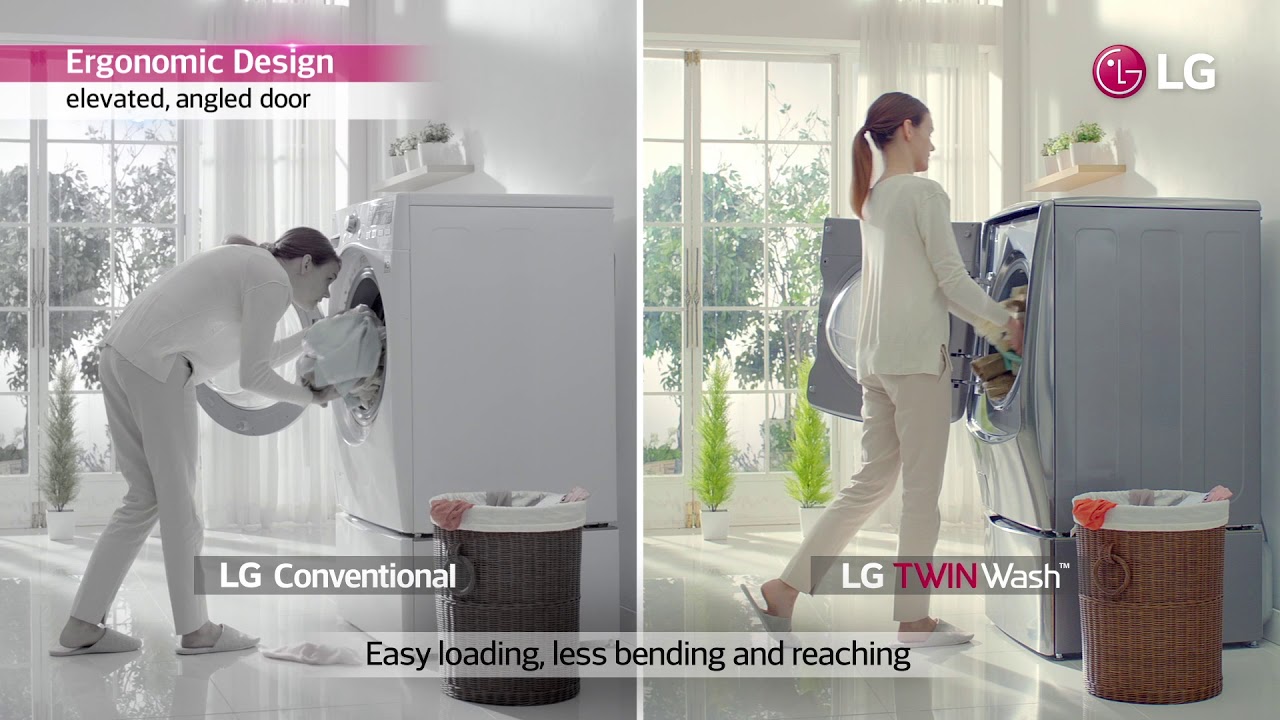LG Twin Wash Washing Machine (Full) - YouTube