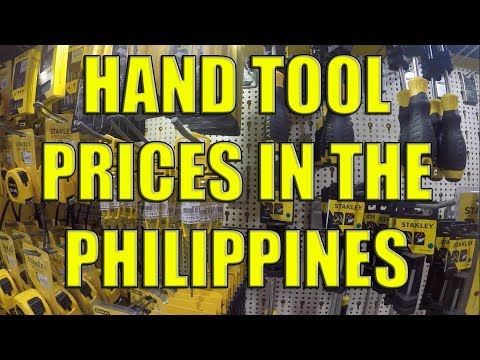 Hand Tool Prices In The Philippines. (May 2019) - YouTube