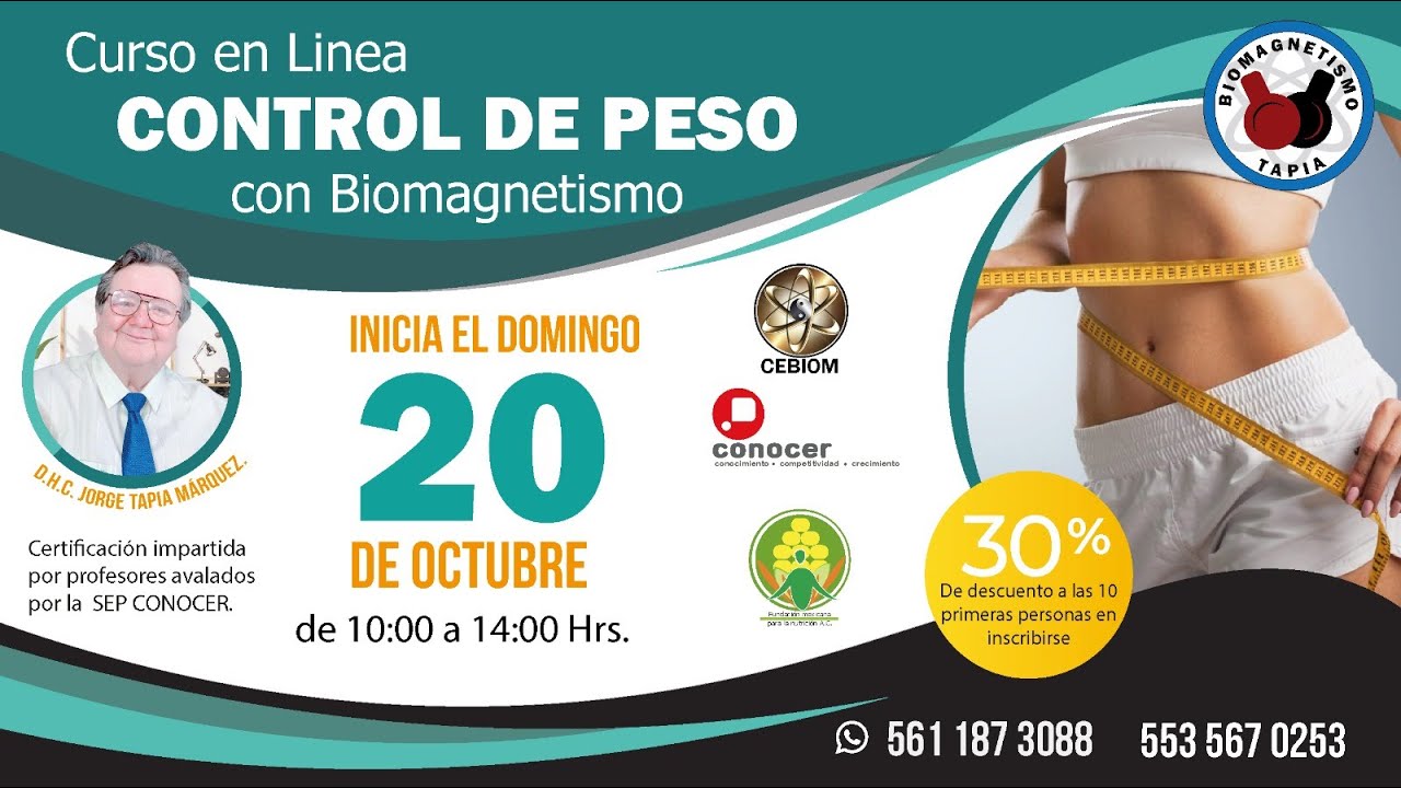 Curso Avanzado de Control de Peso. Estrategias Naturales y Efectivas en ...