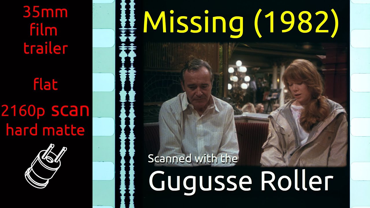 Missing (1982) 35mm film trailer, flat hard matte, 2160p - YouTube