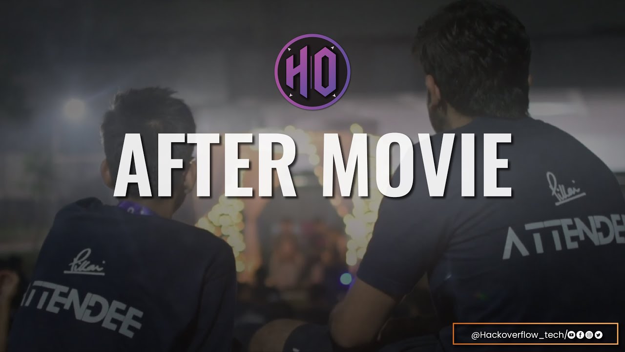 HackOverflow 1.0 AfterMovie - YouTube